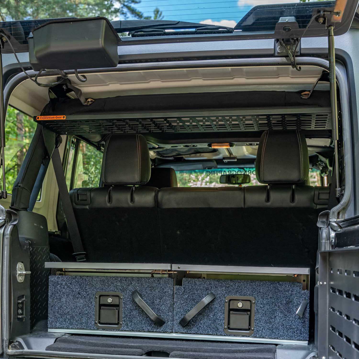 Expedition Shelf Jeep Wrangler JKU Expedition-Gear